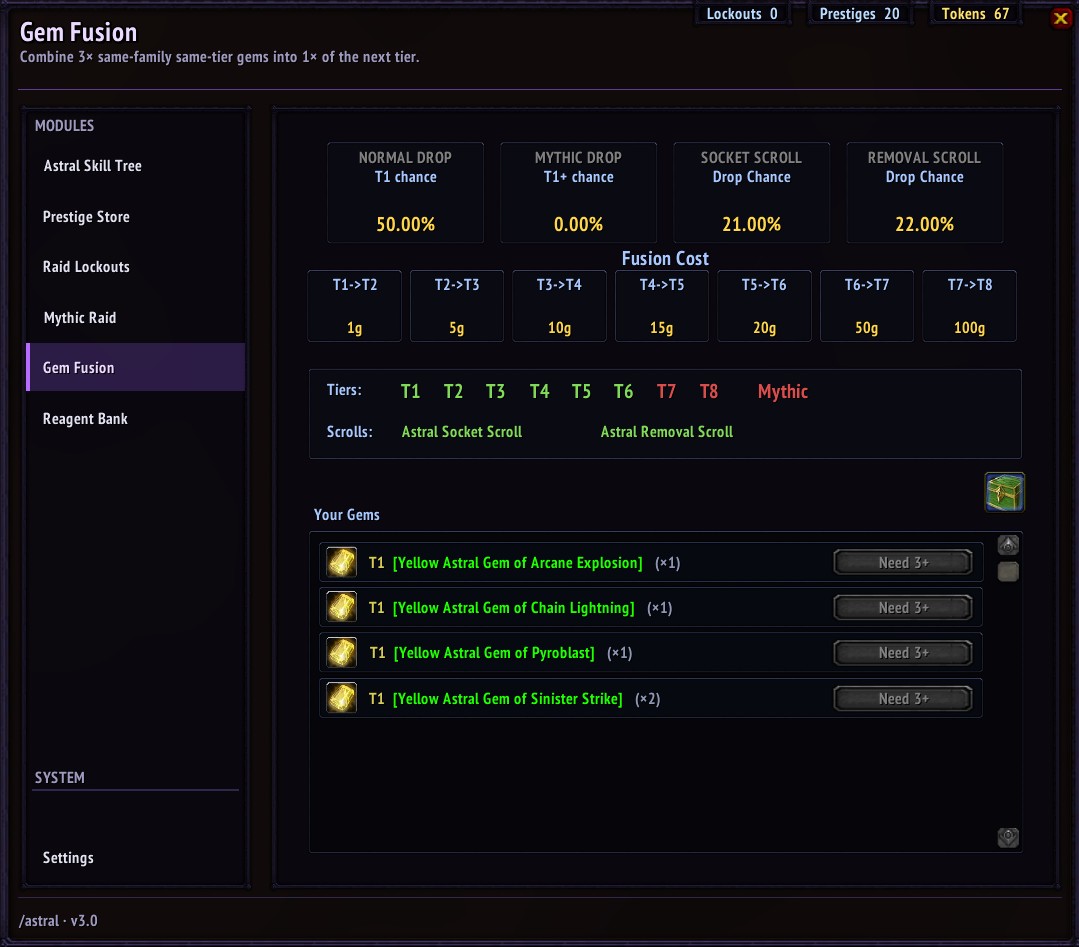 Project Astral - Free WotLK 3.3.5a Private Server with Mythic Raids
